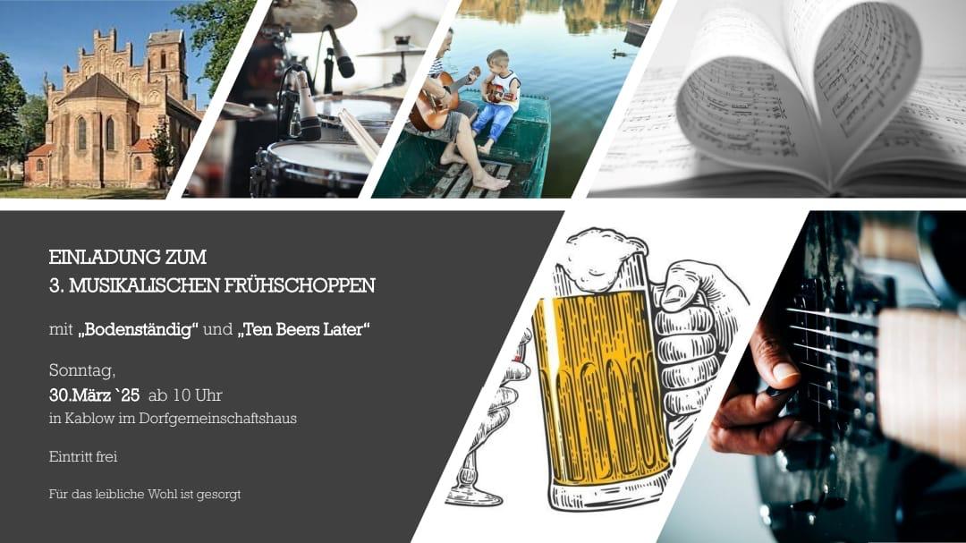 3. Musikalischer Frühschoppen in Kablow - Kablow