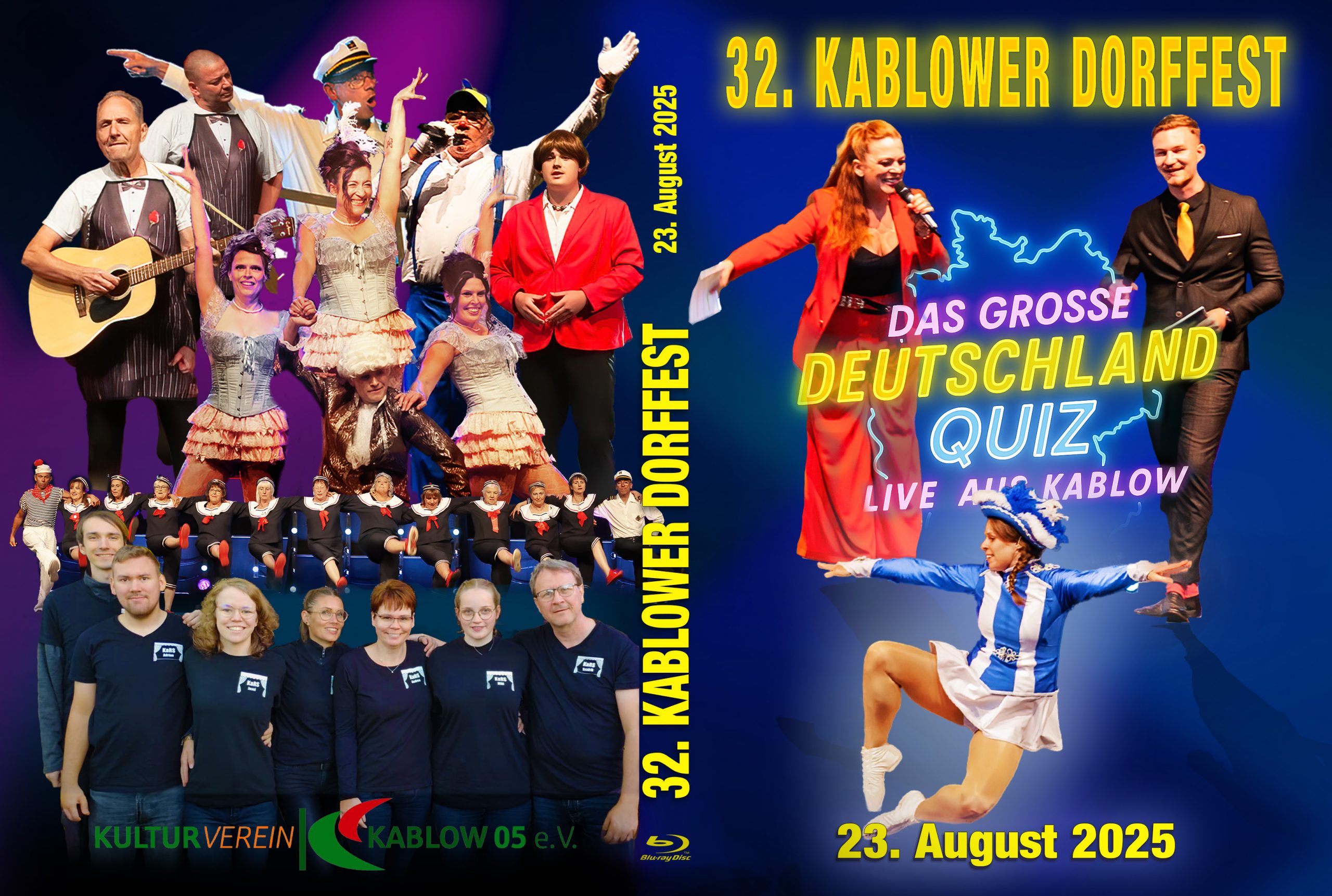 Dorffest 2025 - Archiv Rückblick Veranstaltungen in Kablow als DVD
